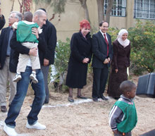Zinedine Zidane visits Algerian SOS reconstructed paediatric project ...