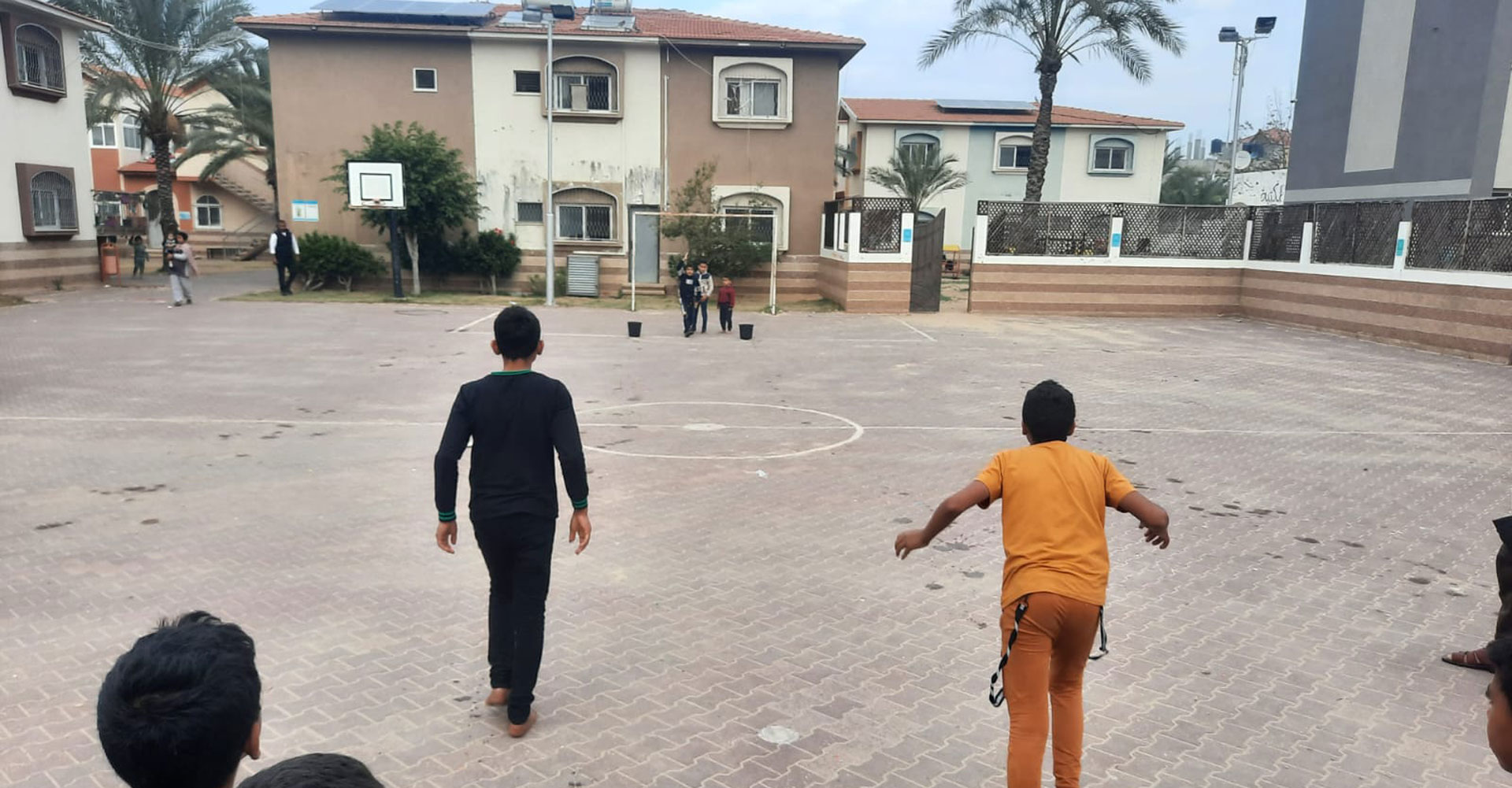 Children who lost parents in the war are brought to the SOS Children’s ...