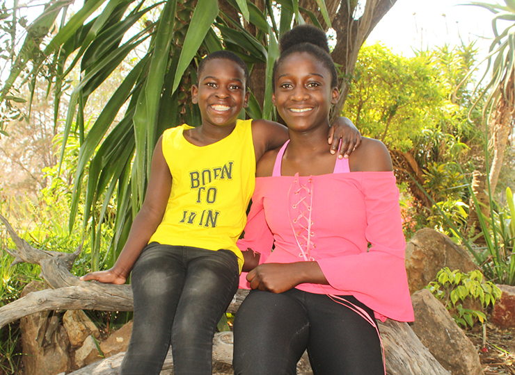 A lot has changed in the lives of two sisters - SOS Children's Villages