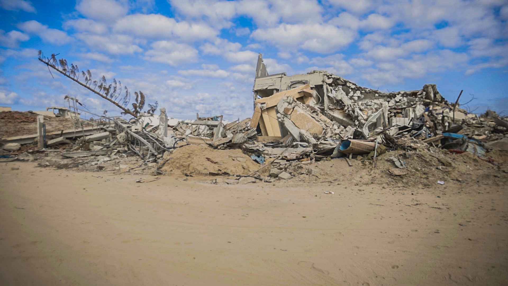 Evacuated SOS Children’s Village in Gaza destroyed